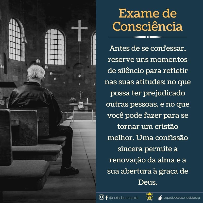 Como confessar-se ? | Arquidiocese de Vitória da Conquista